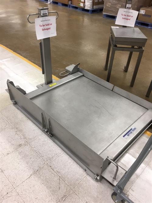 Mettler Toledo Deckmate portable floor scale | Processing + Packaging ...